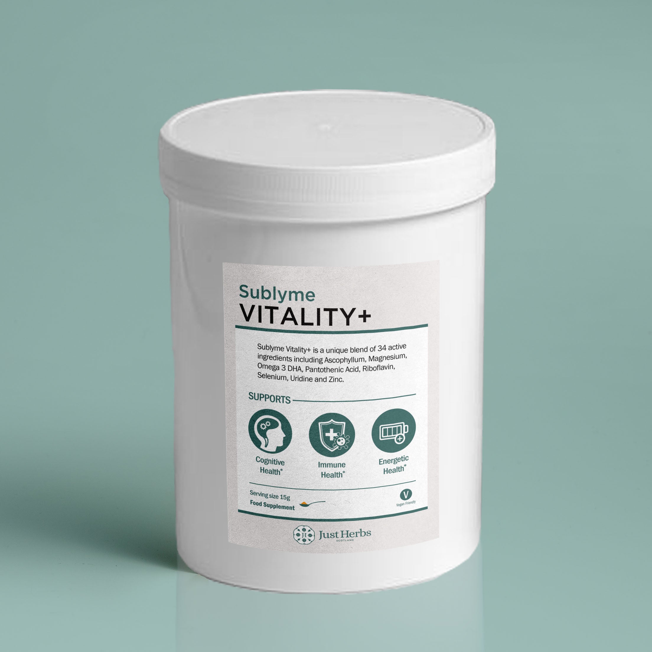 Sublyme Vitality- General Health Supplements – Just Herbs Scotland